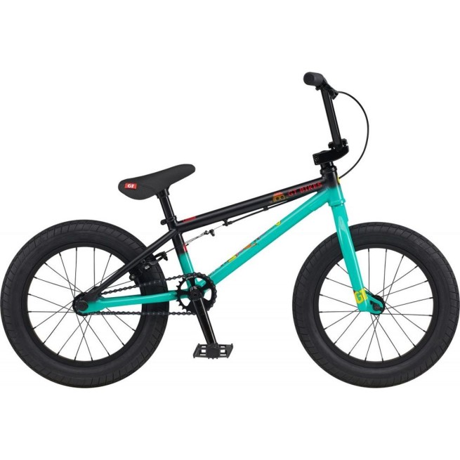 BMX GT PERFORMER 16" GREEN / BLACK 2022 - Cycles Evasion