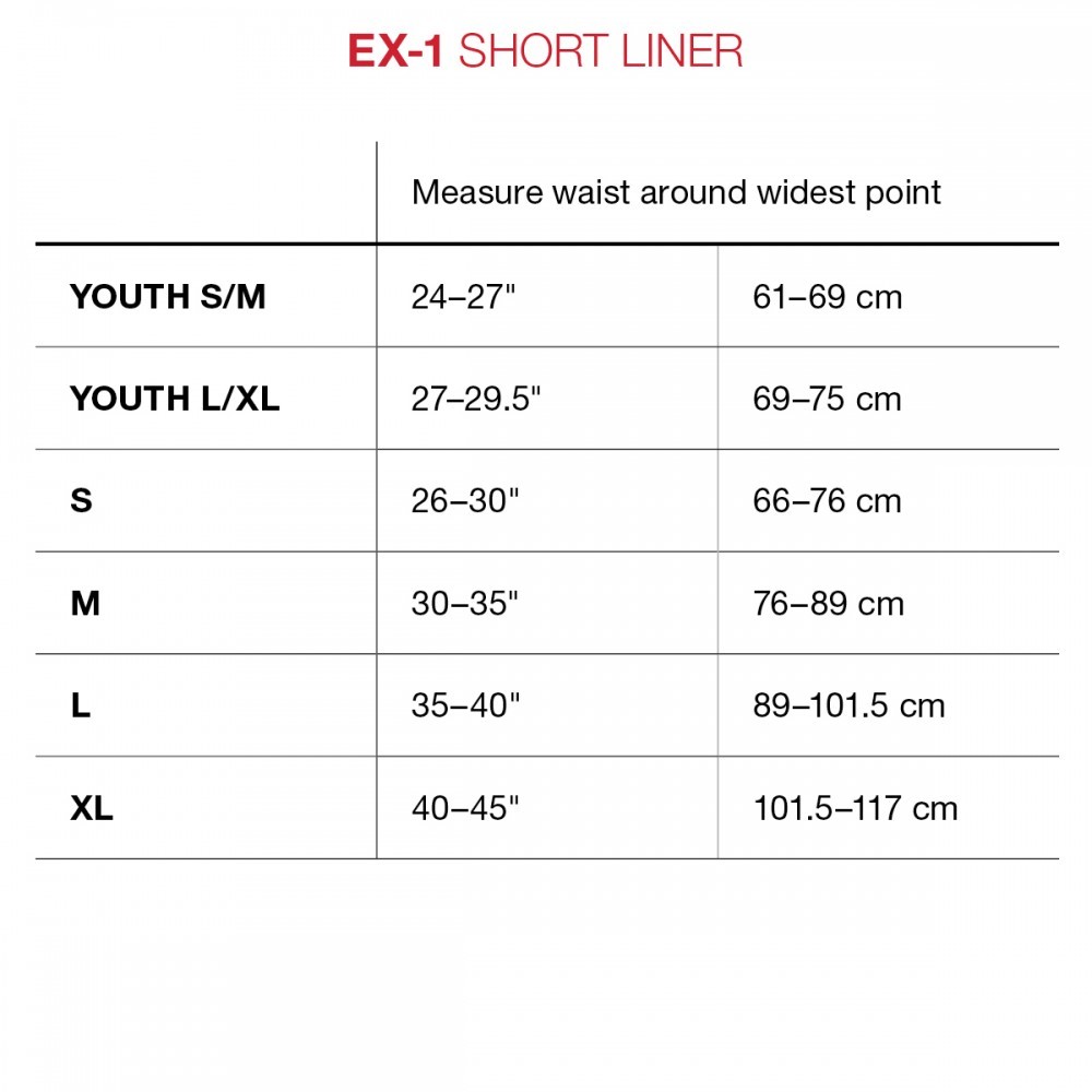 SOUS-SHORT DE PROTECTION VTT/BMX G-FORM EX1