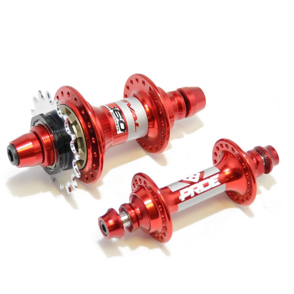 PAIRE DE MOYEUX PRIDE RIVAL EXP